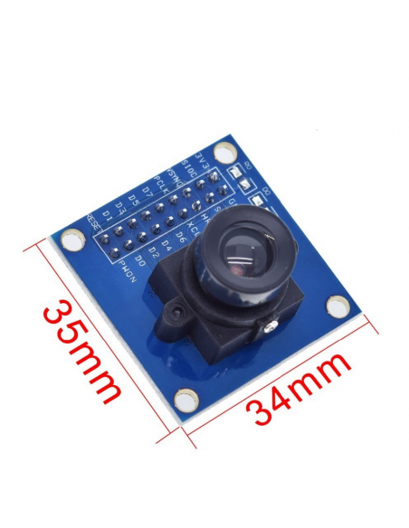 OV7670 camera module VGA display active size 640X480 For Arduino