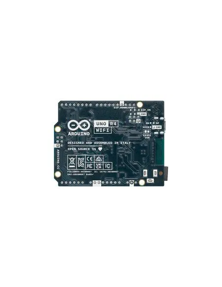 Arduino UNO Rev4 WIFI Bluetooth, ARM Cortex-M4, 32 bits, RAM 32Ko ...