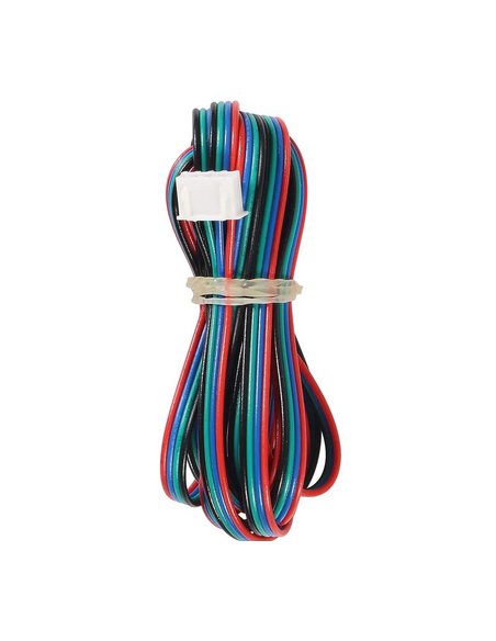 Stepper Motor Cable 2M, XH2.54, 4 pin to XH2.0, 6 pin.