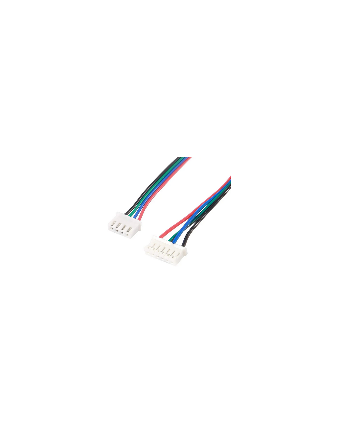 Stepper Motor Cable 2M, XH2.54, 4 pin to XH2.0, 6 pin.