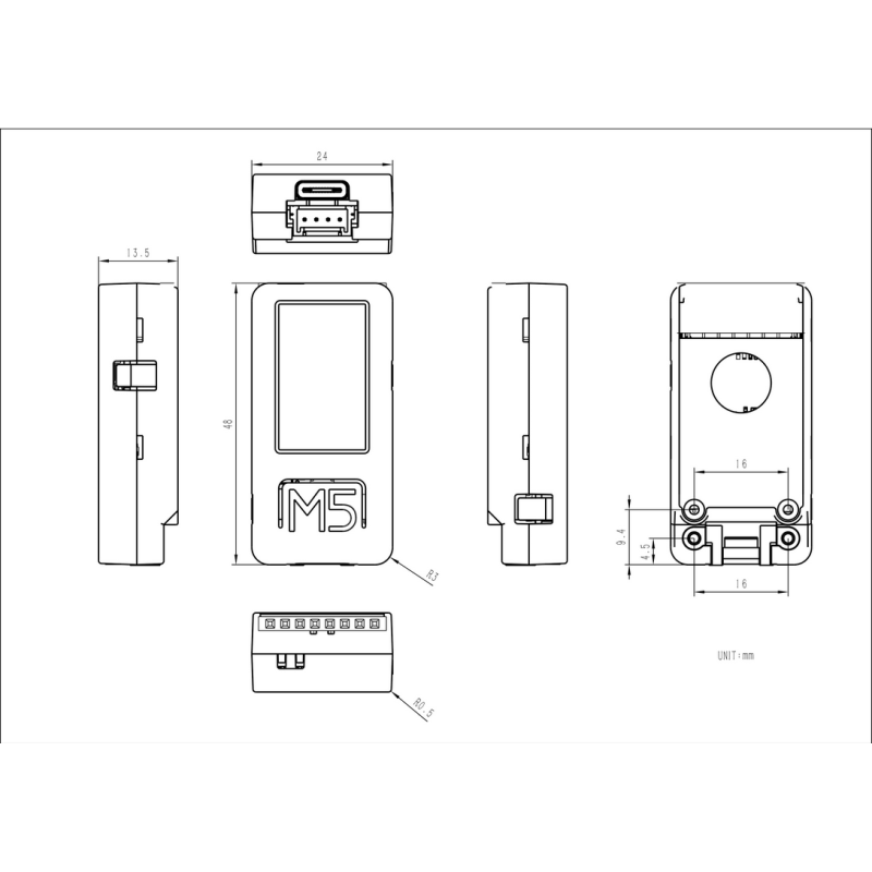 M5StickC PLUS2 ESP32 Mini IoT Development Kit