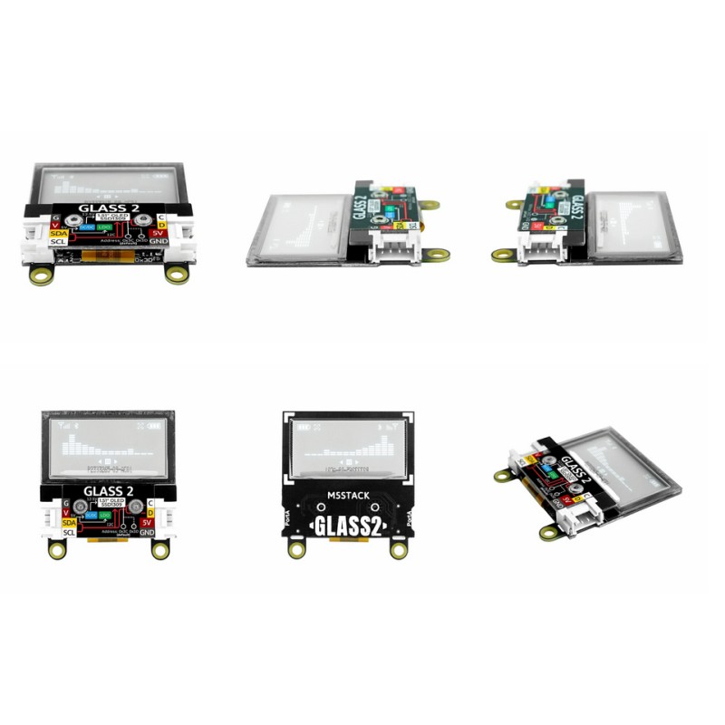 M5Stack Glass 2 Unit - 1.51" transparent OLED I2C | HackSpark