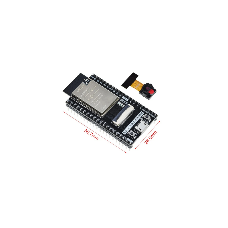 Module Devkit ESP32 WROVER-CAM OV2640 Wifi BT Micro USB