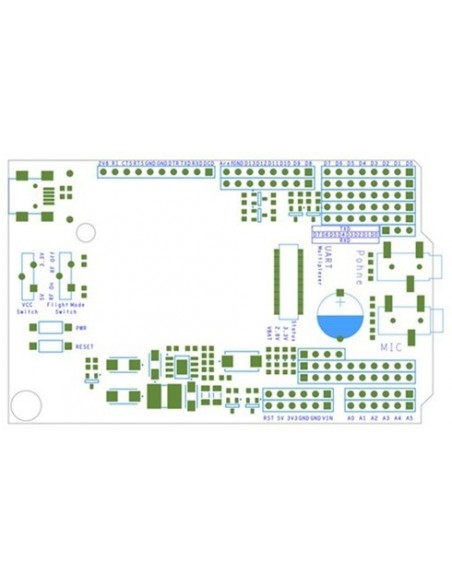 Platine 3G (réseau mobile WCDMA) iTead pour Arduino (Shield Arduino) Platine 3G (réseau mobile WCDMA) iTead pour Arduino (Shield Arduino)