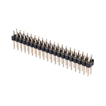 Embase GPIO mâle 2x20 pour Raspberry Pi Zero | HackSpark