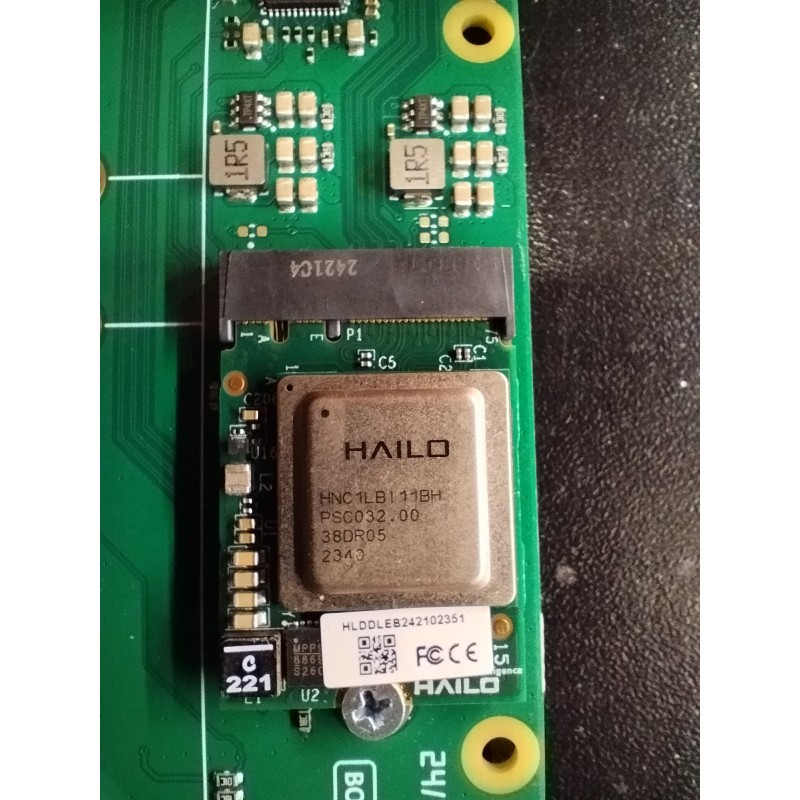 AI with Hailo-8L (13 TOPS) module Pineboards for Raspberry Pi 5