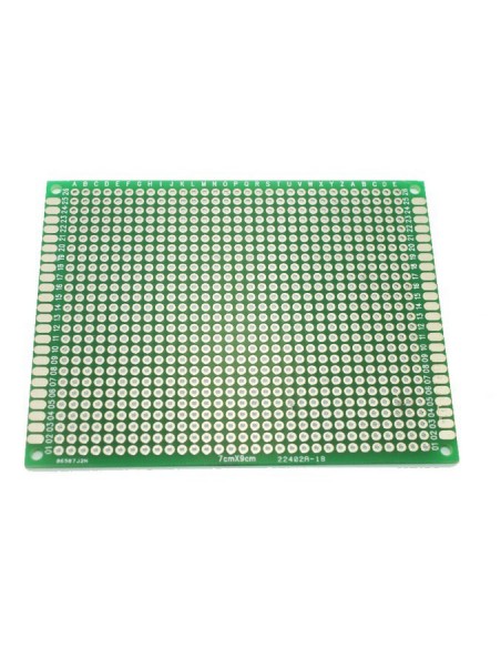 Double-Sided Protoboard 7cm x 9cm (7x9 Protoboard)