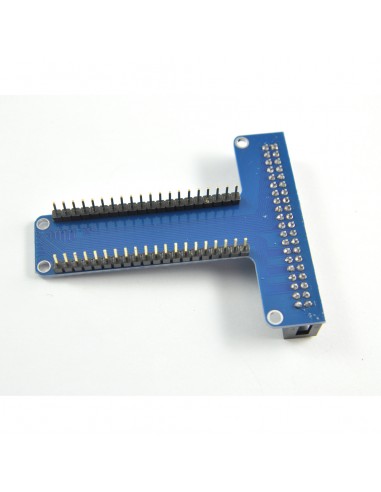 Breakout for Raspberry Pi A+/B+/2/3/4 to Breadboard (T-Cobbler Plus)