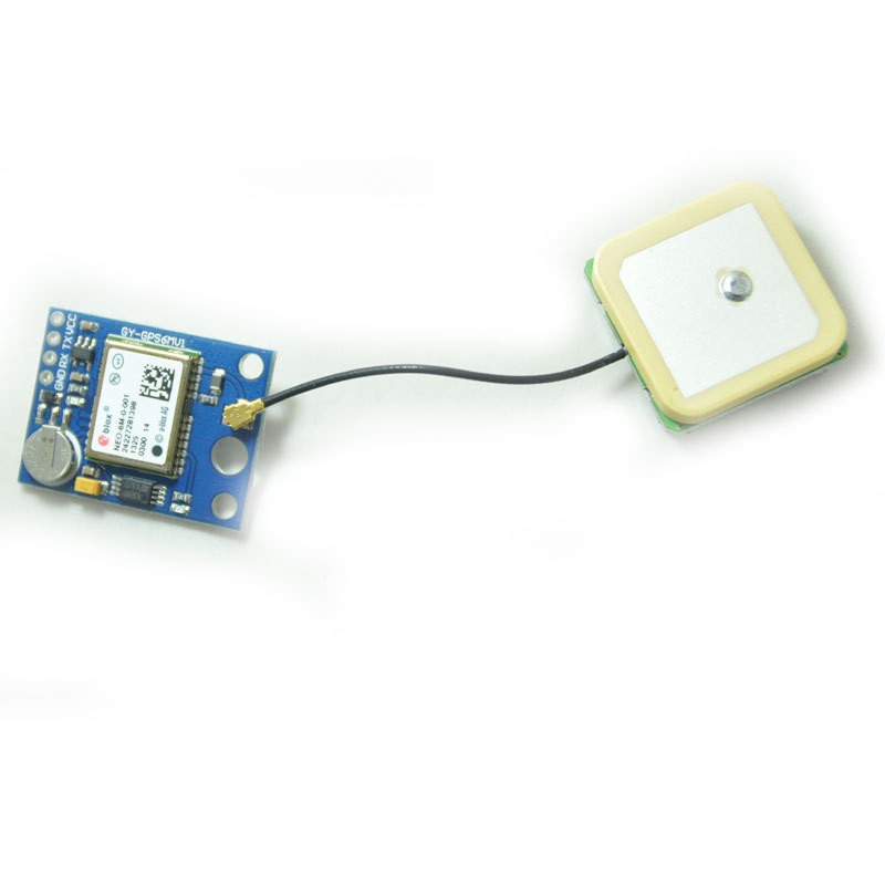 GPS Module GY-GPS6MV2 U-Blox NEO-6M + Antenna | HackSpark