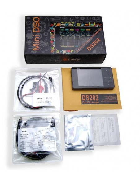 DSO Touch (Oscilloscope numérique de poche 2 canaux tactile) DS202