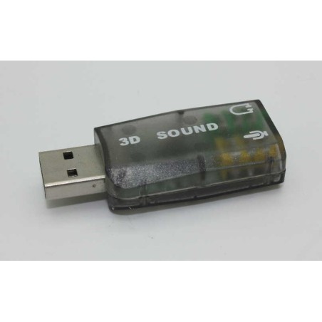 Virtual 5.1 Channel USB Sound Card | HackSpark