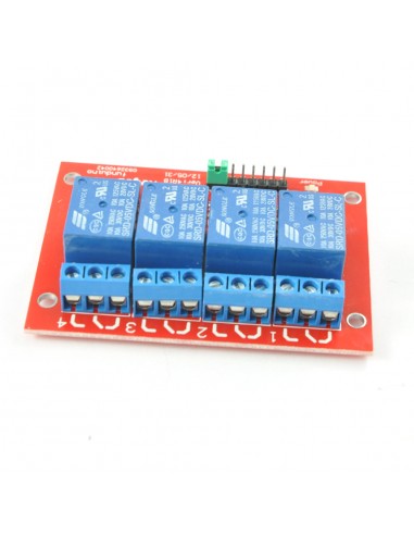 4 Channel 5V Relay Module (5V, 250VAC/10A)