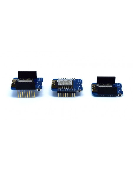 D1 Mini (Wemos ESP8266, Arduino-compatible layout, wifi, 80/160Mhz, 4Mb ...