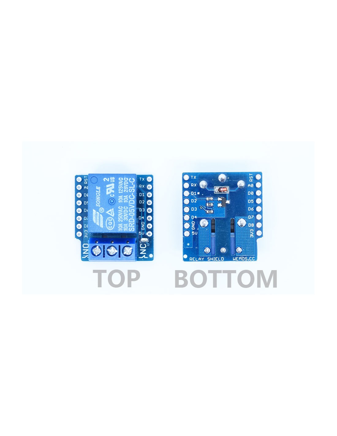 Relay Shield V2 - (Wemos D1 Mini)