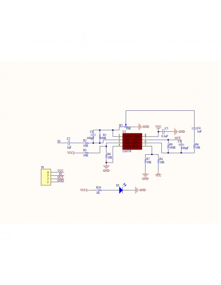 LM358 Operational Amplifier Module