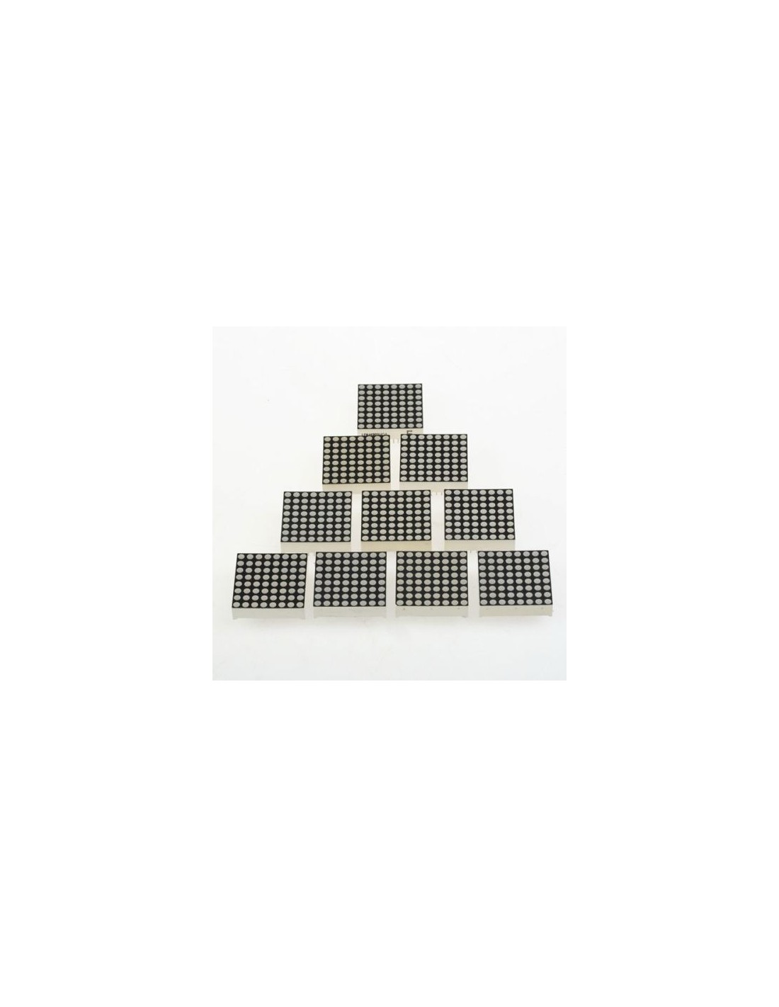 37mm square 8x8 LED Matrix - Red