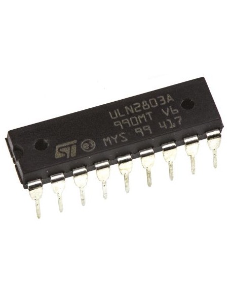 ULN2803A (DIP18 8-channels Darlington Transistors Array with Diodes)