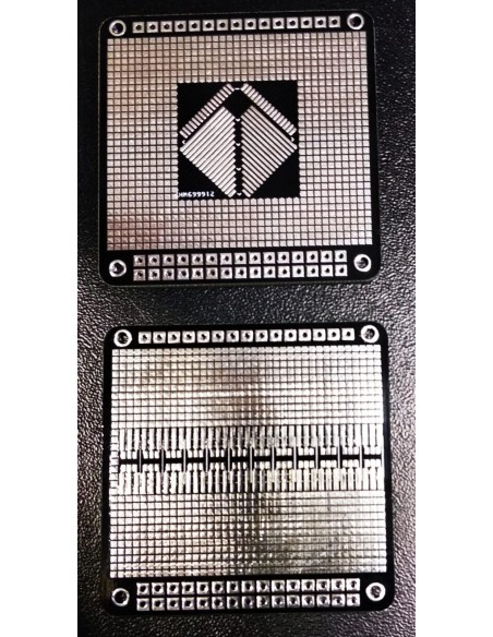QFN / QFP / TQFP / LQFP 16-64 to DIP Adapter/Breakout PCB Board ( CMS SMD )
