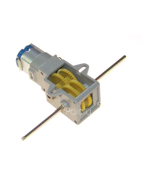 Motor - 3 speed crank axle gear box (Arduino raspi micro:bit)