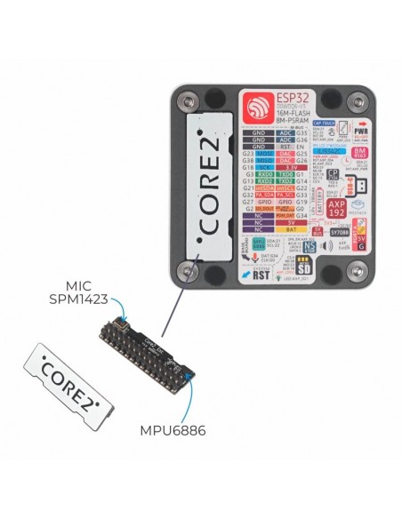 M5Stack Core2 ESP32 IoT Development Kit SKU: K010