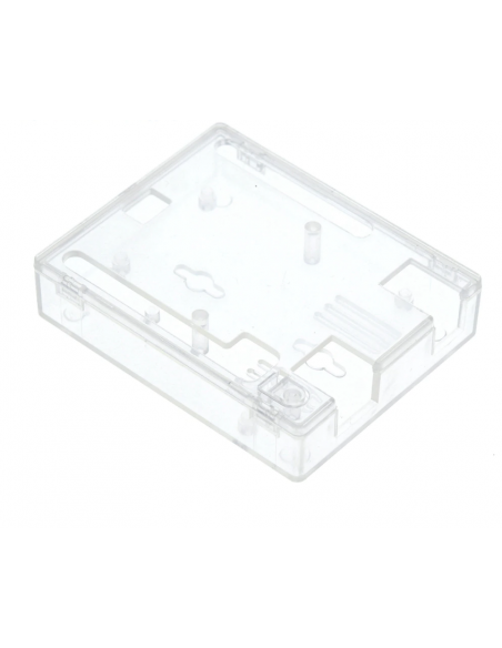 Boîtier en plastique transparent pour Arduino UNO R3 et compatible