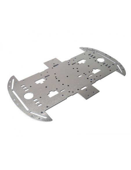 châssis en alliage d'aluminium de 1.5mm 4WD à quatre roues motrices,