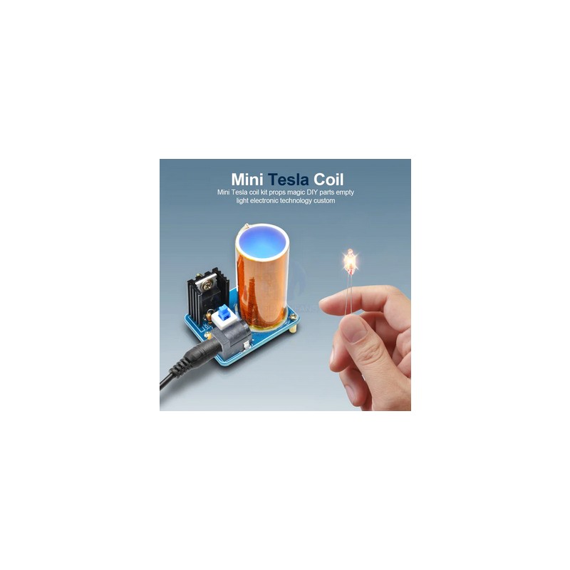 BD243C Mini Tesla Coil Kit - HackSpark