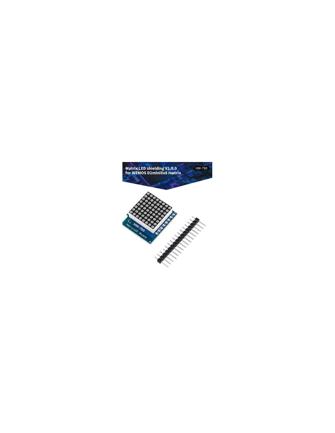 Matris 8X8 shield for Wemos D1 mini