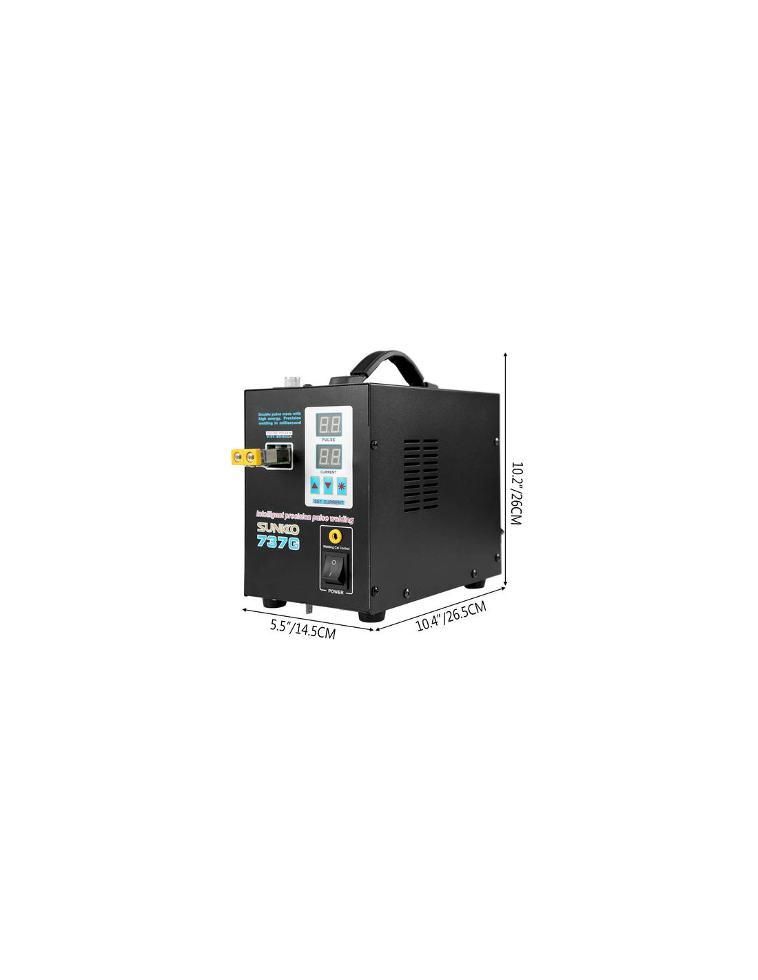 Soudeuse par Points 737G pour Batterie Lithium 18650, LED 1,5 kW ...