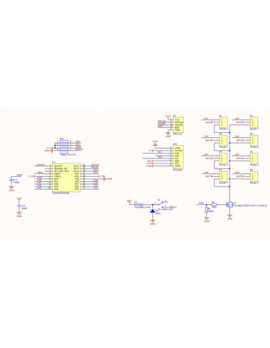 M5StickC 8-Channel Servo Driver HAT