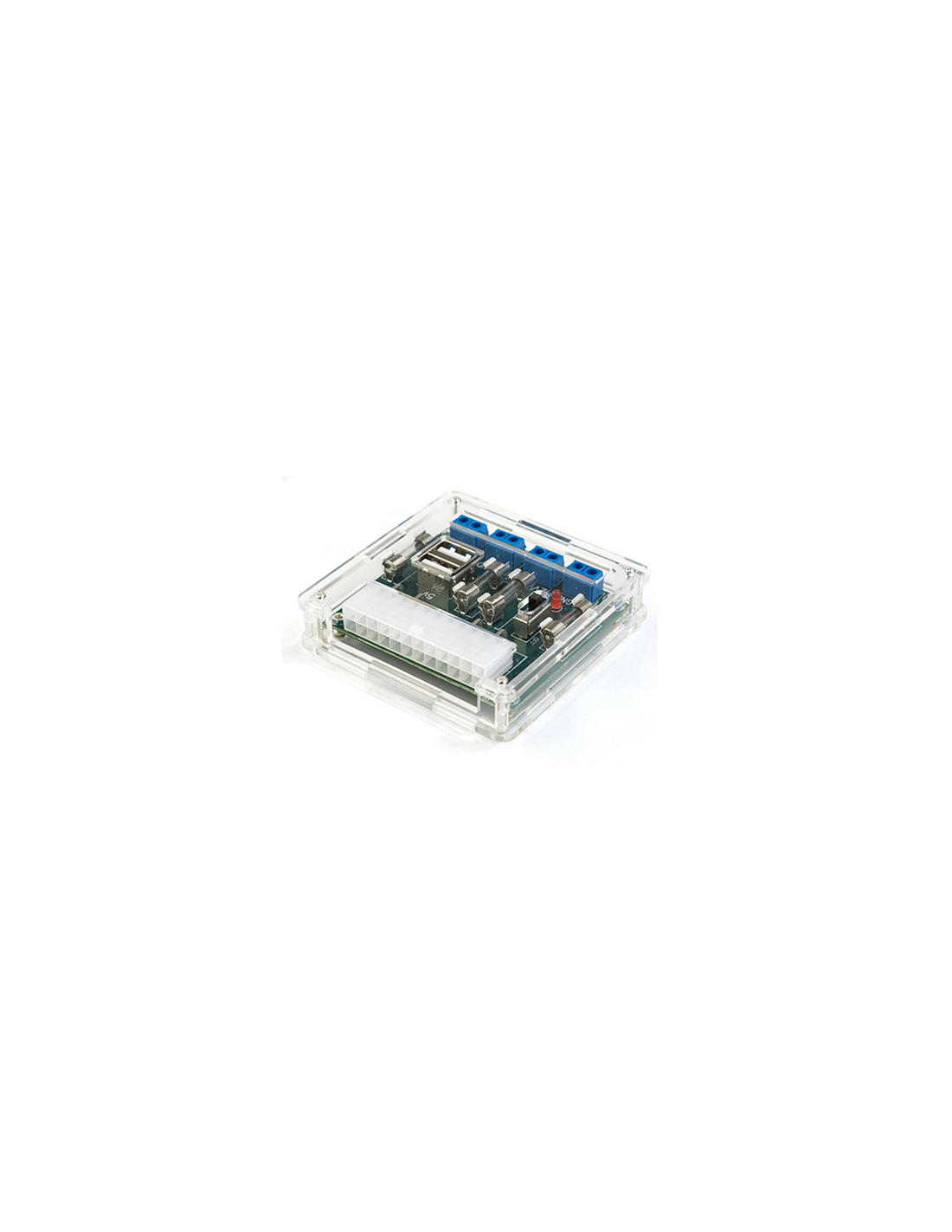 B Adaptateur d'alimentation ATX, module sortie de terminal à 24 broches
