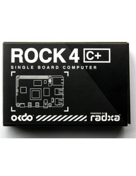Rock Pi 4 Okodo Model C+ 4Gb alternative au Raspberry Pi 4 Modèle B 4 Go