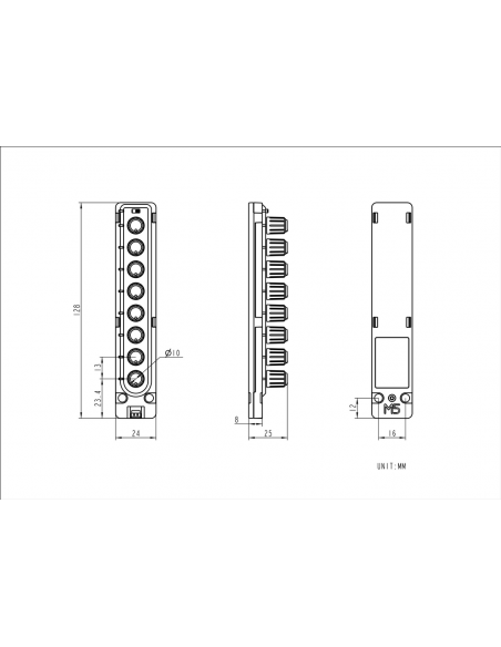 Codeur rotatif 8 canaux à puce STM32, M5Stack Encodeurs
