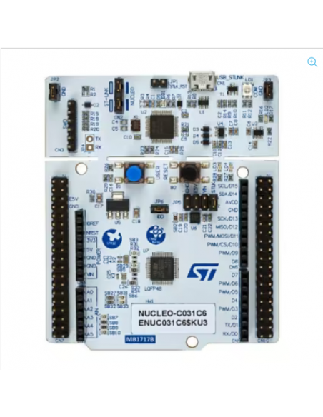 Stm32 Nucleo 64 With Stm32c031c6 Mcu Supports Arduino And St Morpho Connectivity 1092