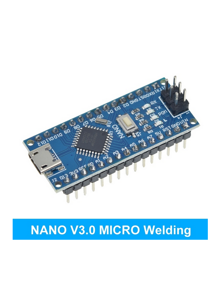 Micro USB Nano V3.0 solder (Arduino compatible board with CH340)