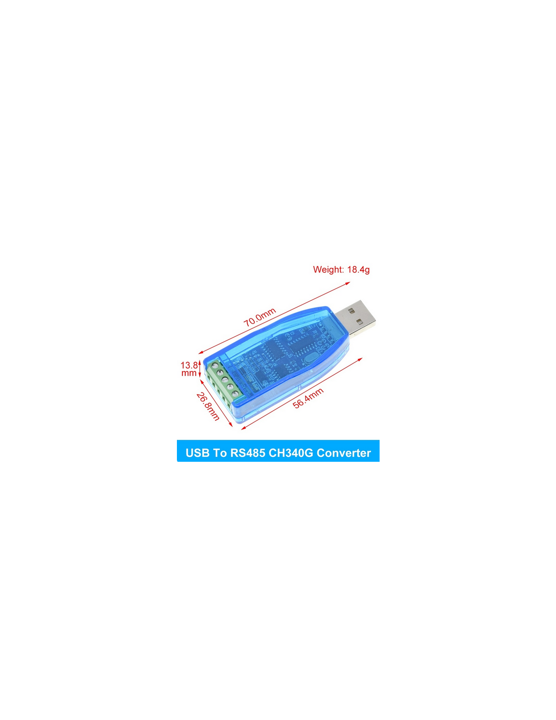 Usb Rs485 Raspberry Pi Uart Interface Usb Rs485 Ch340g 5p